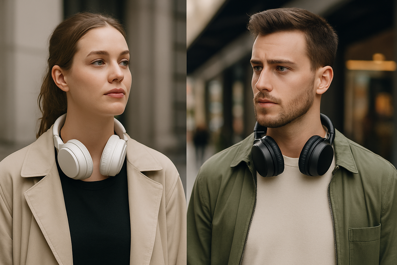 ヘッドホンを首にかけるのはダサい？おしゃれな使い方解説 | soundholic LAB